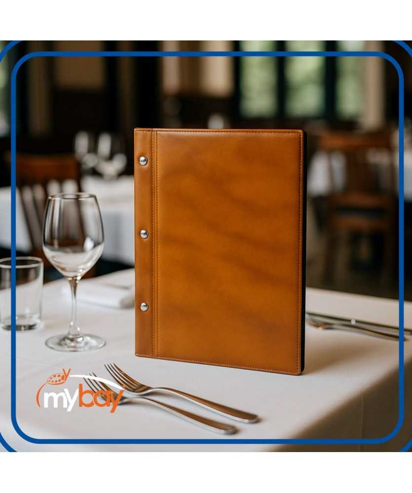 Porta menù medio con viti e 10 buste – Formato 18,2x22,6 cm Mexico